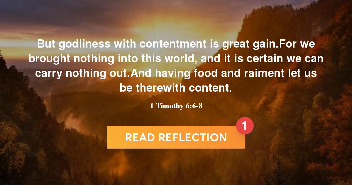 Find a reason to live