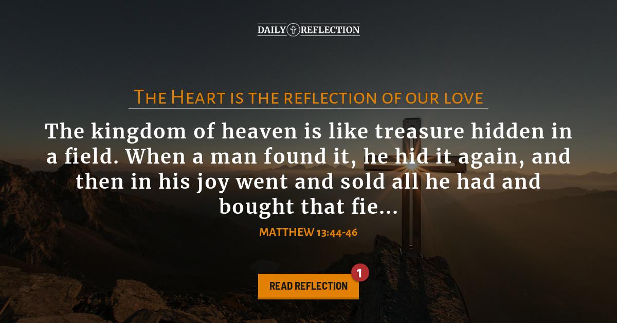 The Heart is the reflection of our love